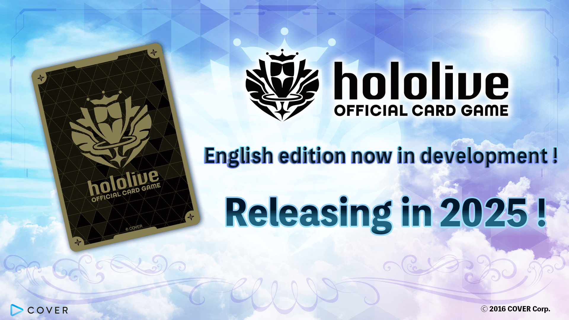 hololive OFFICIAL CARD GAME English Edition Launching in 2025 | hololive production